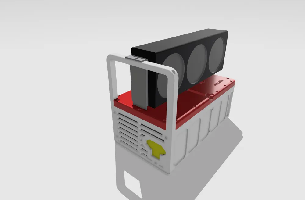 eGPU OCuLink Box using ATX Power Supply - Free 3D Print Model - MakerWorld