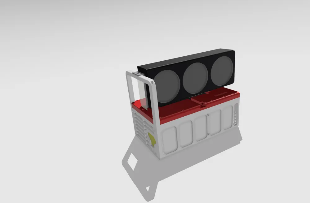 eGPU OCuLink Box using ATX Power Supply - Free 3D Print Model - MakerWorld