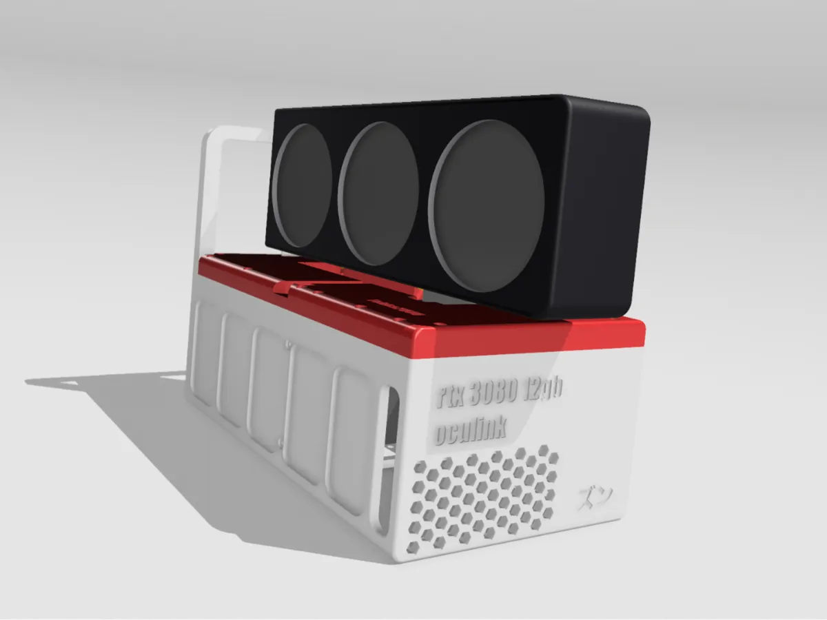 eGPU OCuLink Box using ATX Power Supply - Free 3D Print Model - MakerWorld