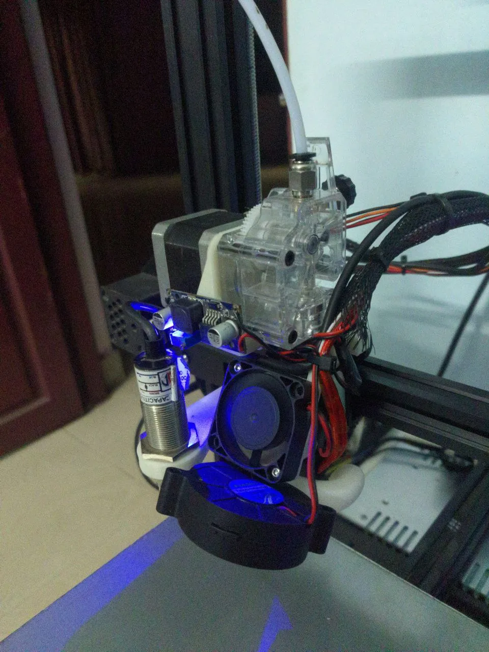 EZ-ABL mount for Mini-Me v4 Ender3/CR-10 series that runs a Direct ...