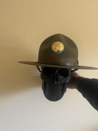 Skull Hat Stand by Three Delta Actual MakerWorld: Download Free 3D Models