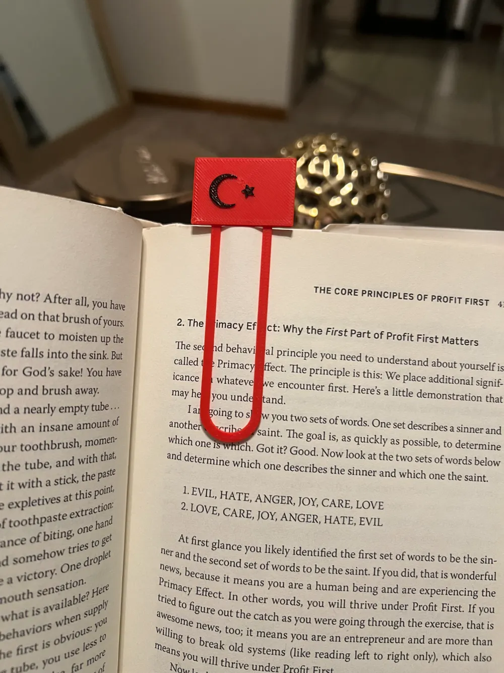 Turkish Flag Bookmark by ZorroX - MakerWorld