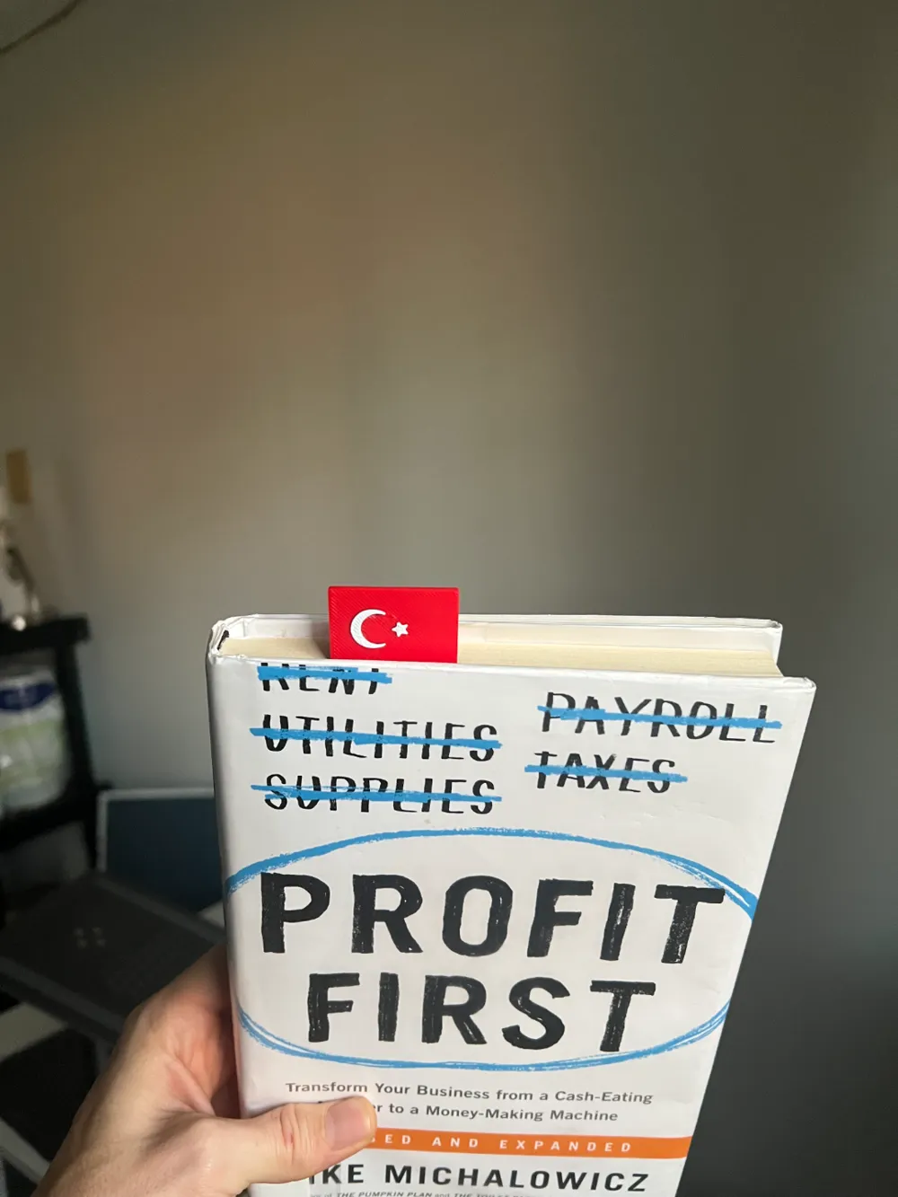 Turkish Flag Bookmark by ZorroX - MakerWorld