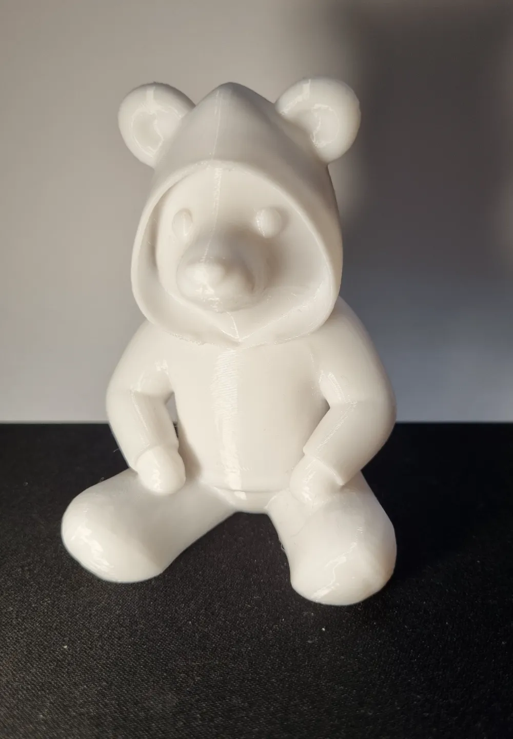 Teddy bear in hoodie by Mr_Andre - MakerWorld