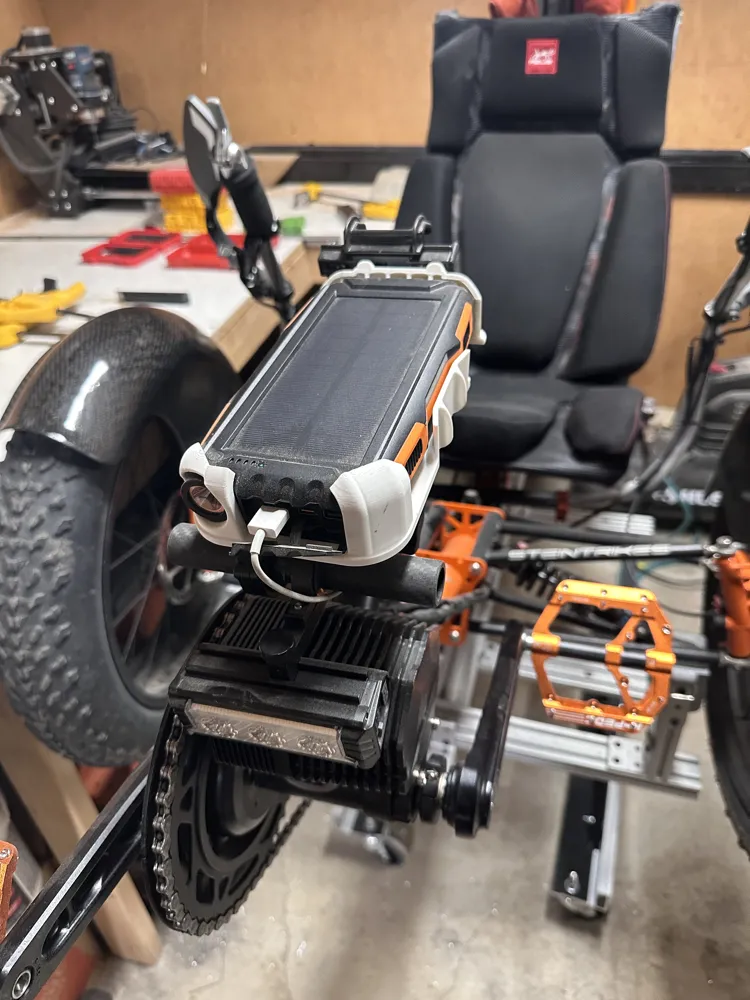 solar charger - ram mount bracket - Free 3D Print Model - MakerWorld