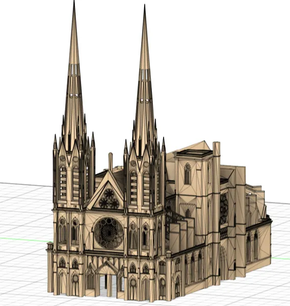 Cathedral Clermont by Neo Joel - MakerWorld