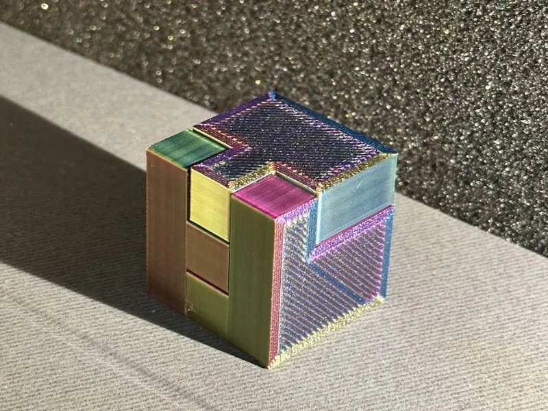 3 Pieces Cubic Puzzle (3x3 blocks) by CezarJonT - MakerWorld