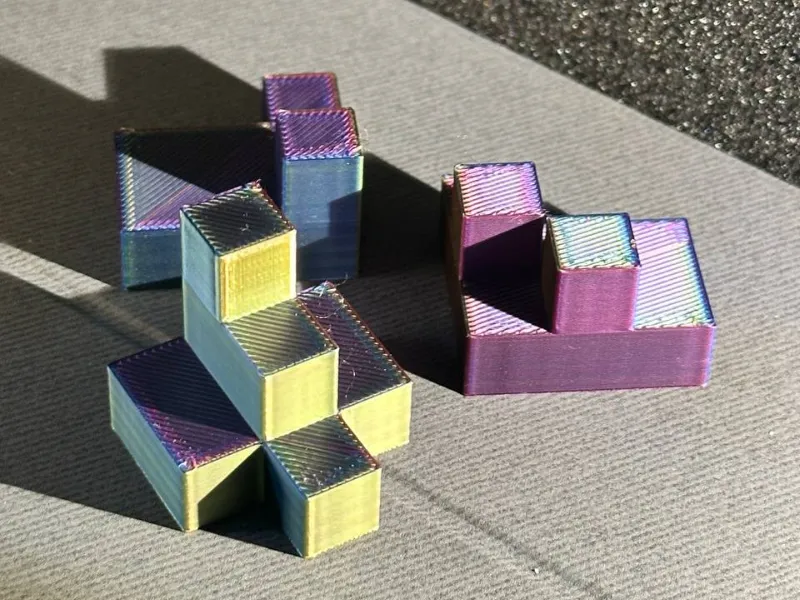 3 Pieces Cubic Puzzle (3x3 blocks) by CezarJonT - MakerWorld