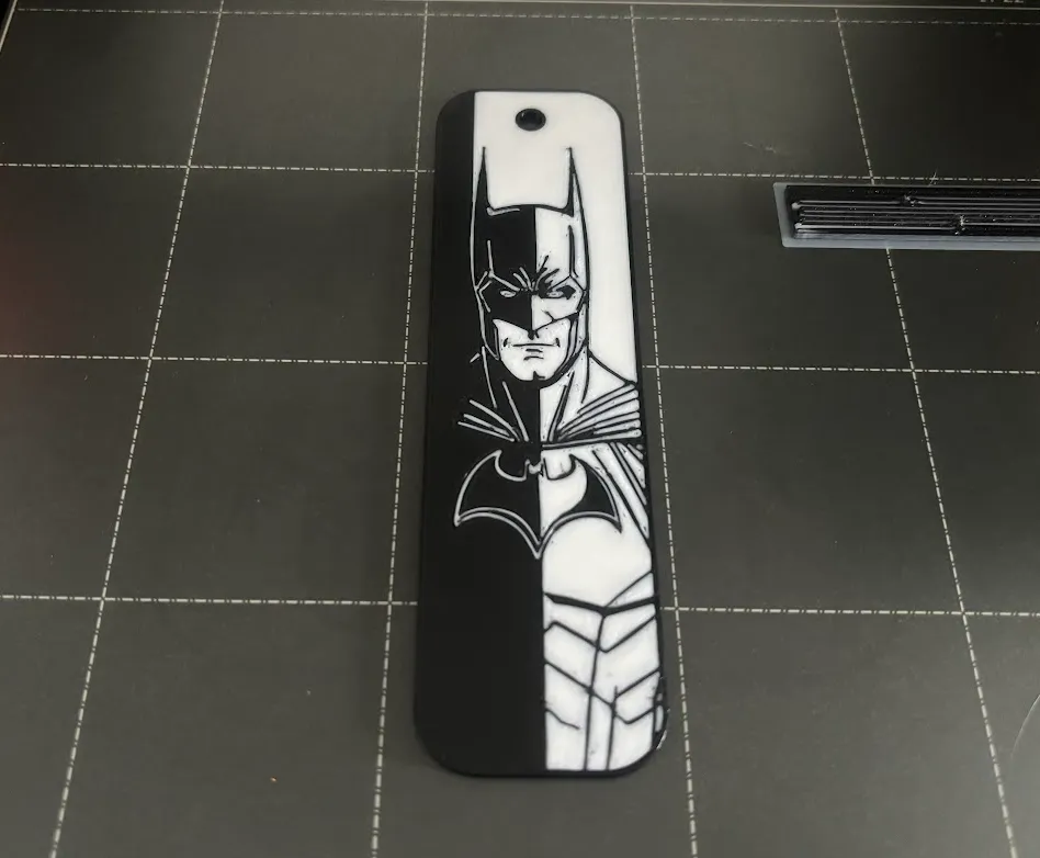 Lesezeichen - Batman (AMS/MMU) – Kostenloses 3D-Druckmodell – MakerWorld