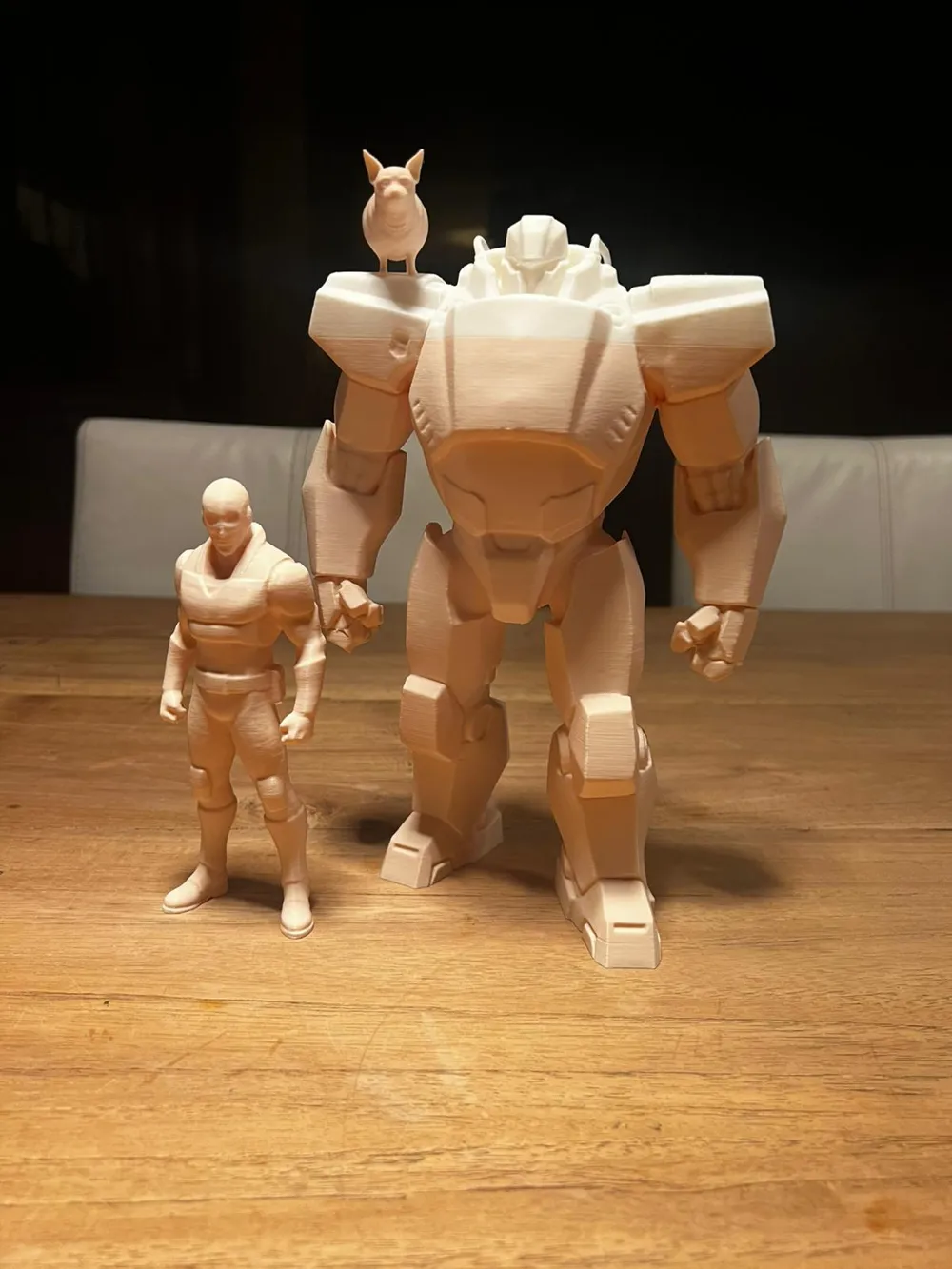 Dispatch Mecha Man - Paintable - Free 3D Print Model - MakerWorld