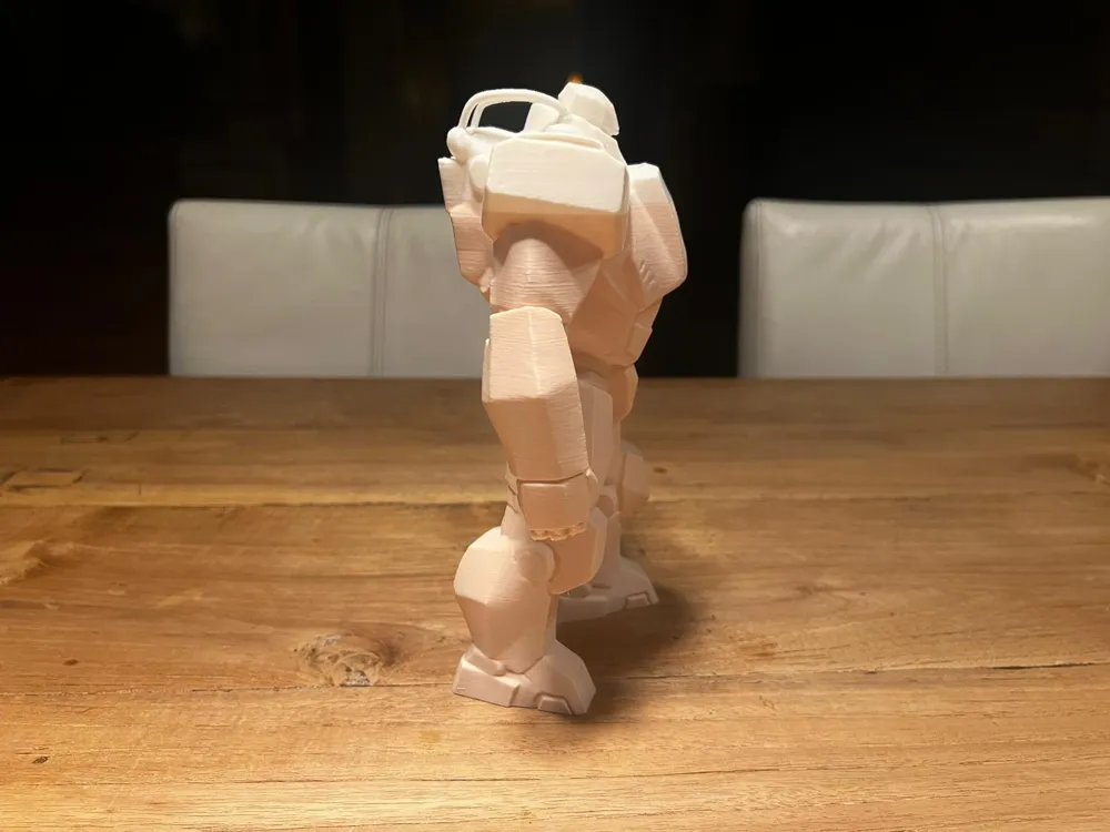 Dispatch Mecha Man - Paintable - Free 3D Print Model - MakerWorld