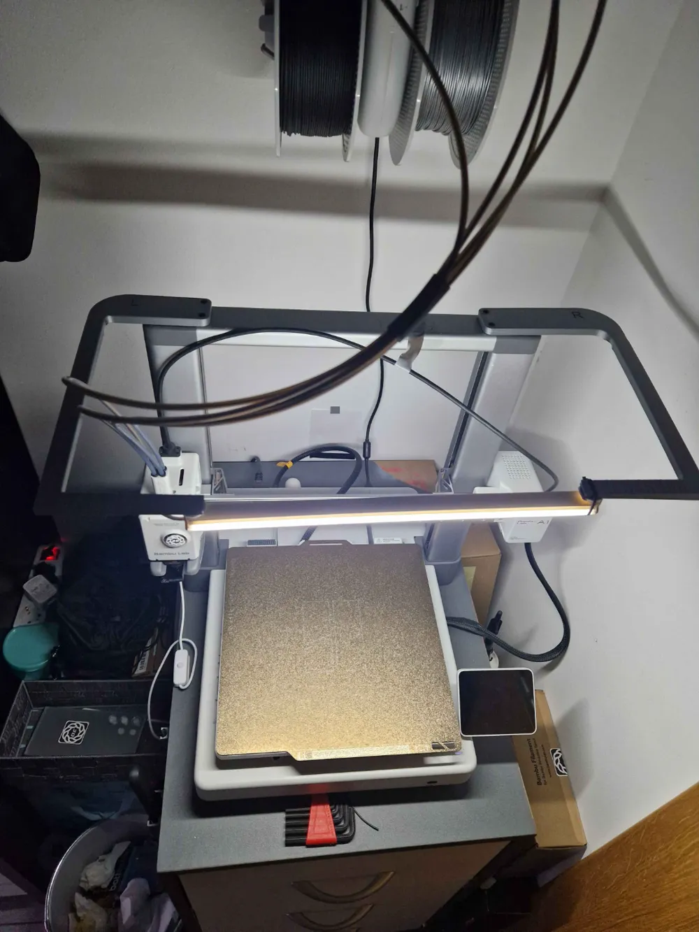 Bambu Lab A1 LED light bar (V1) by SPosavec MakerWorld: Download Free ...