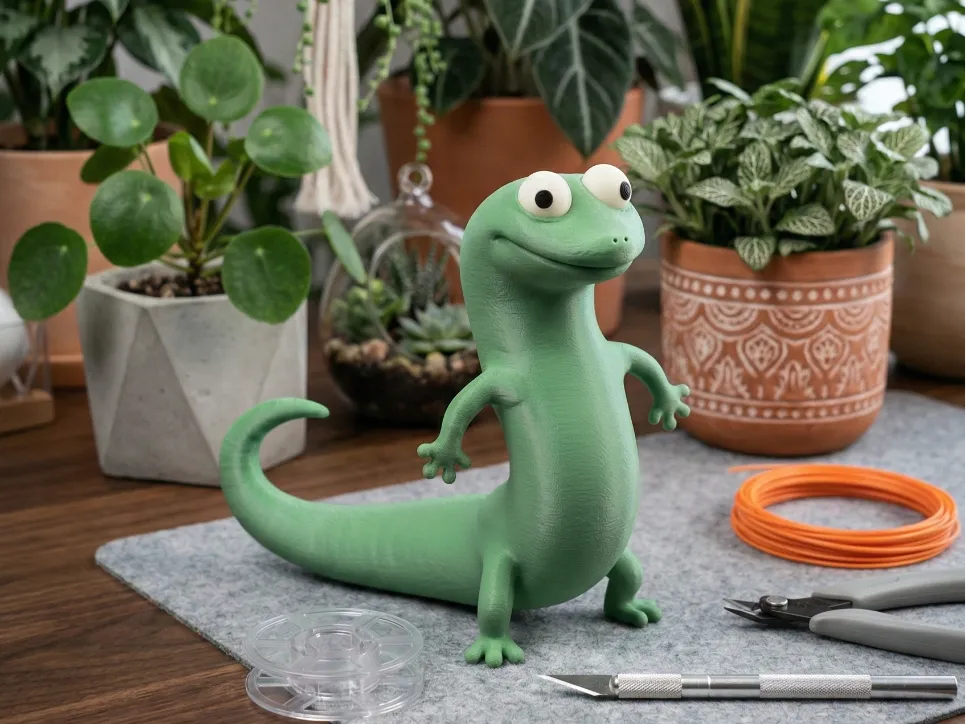 Tom Lizard – 픽사의 "Hoppers" 팬 아트 피규어 - 무료 3D 프린트 모델 - MakerWorld