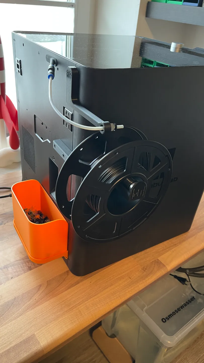 Bambu Lab Side Spool Holder P1S / P1P / X1C by Maker Tom - MakerWorld