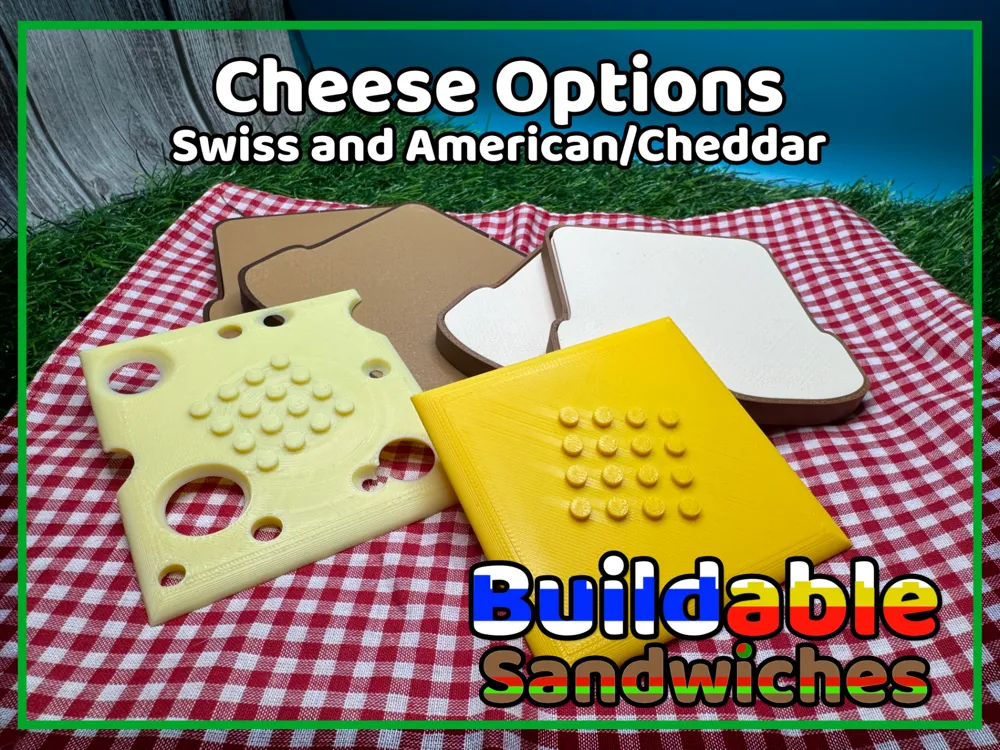 Buildable Sandwich Playset - Peg style connector by Subton MakerWorld ...