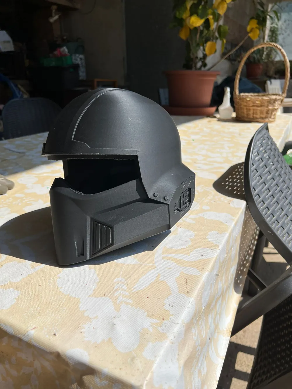 Helldivers 2 Full Helmet 1 piece without visor by Jonthorgrimr - MakerWorld