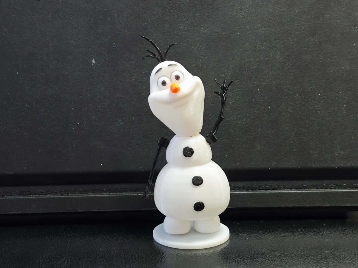 Articulated Olaf - Free 3D Print Model - MakerWorld