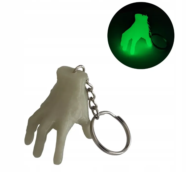 WEDNESDAY ADDAMS Handy Hand Keychain by Qunie 3D - MakerWorld