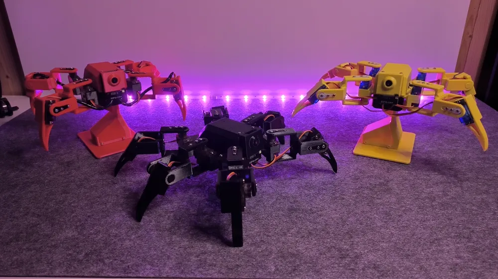 SIXpack Robot – Sixlegged FPV walking Marvel - Free 3D Print Model ...