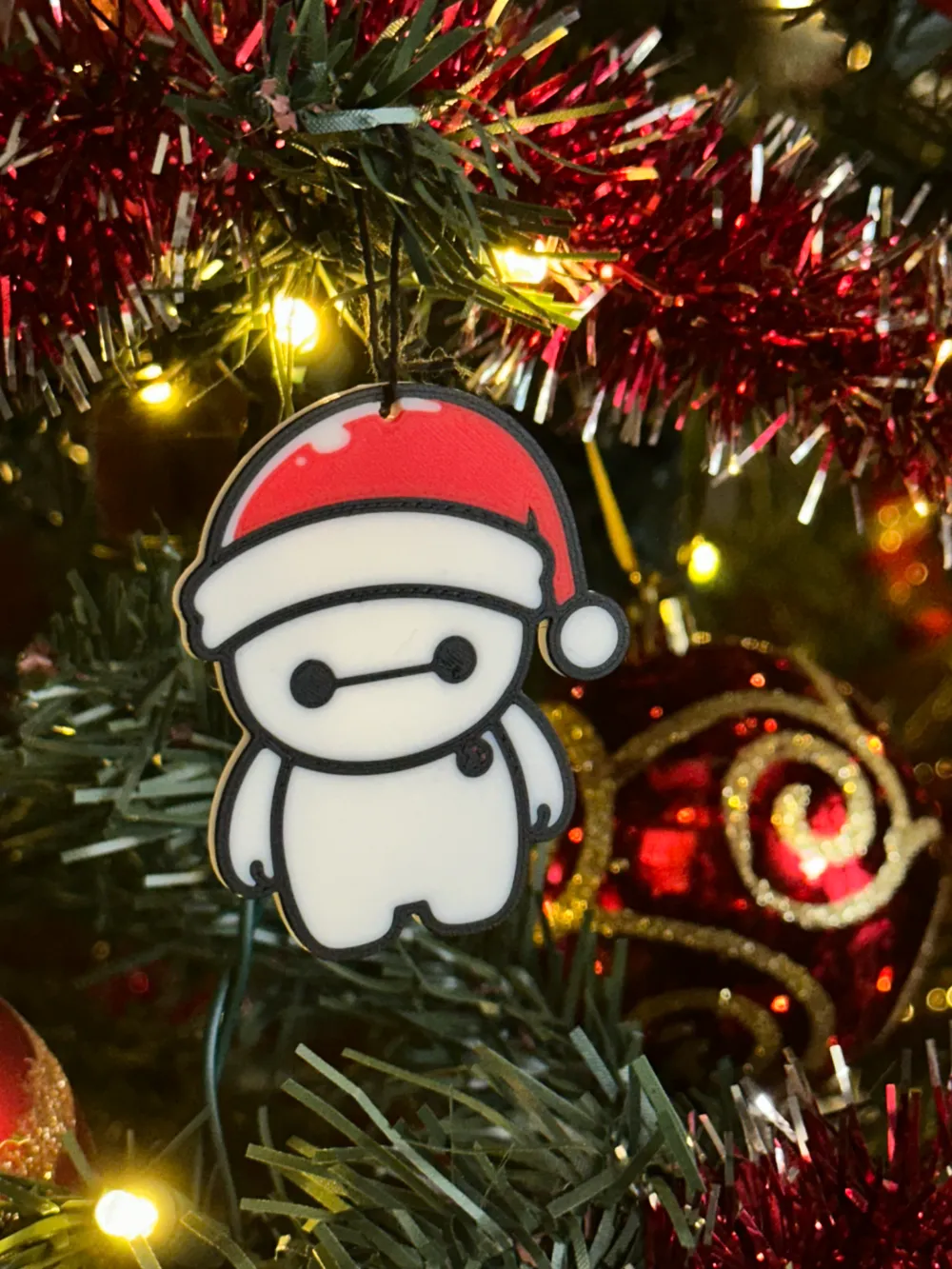 Baymax Christmas Ornament by stuntf50ster - MakerWorld