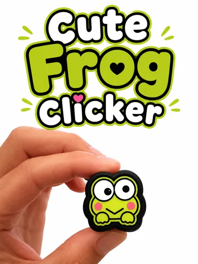 Crazy frog clicker - Free 3D Print Model - MakerWorld