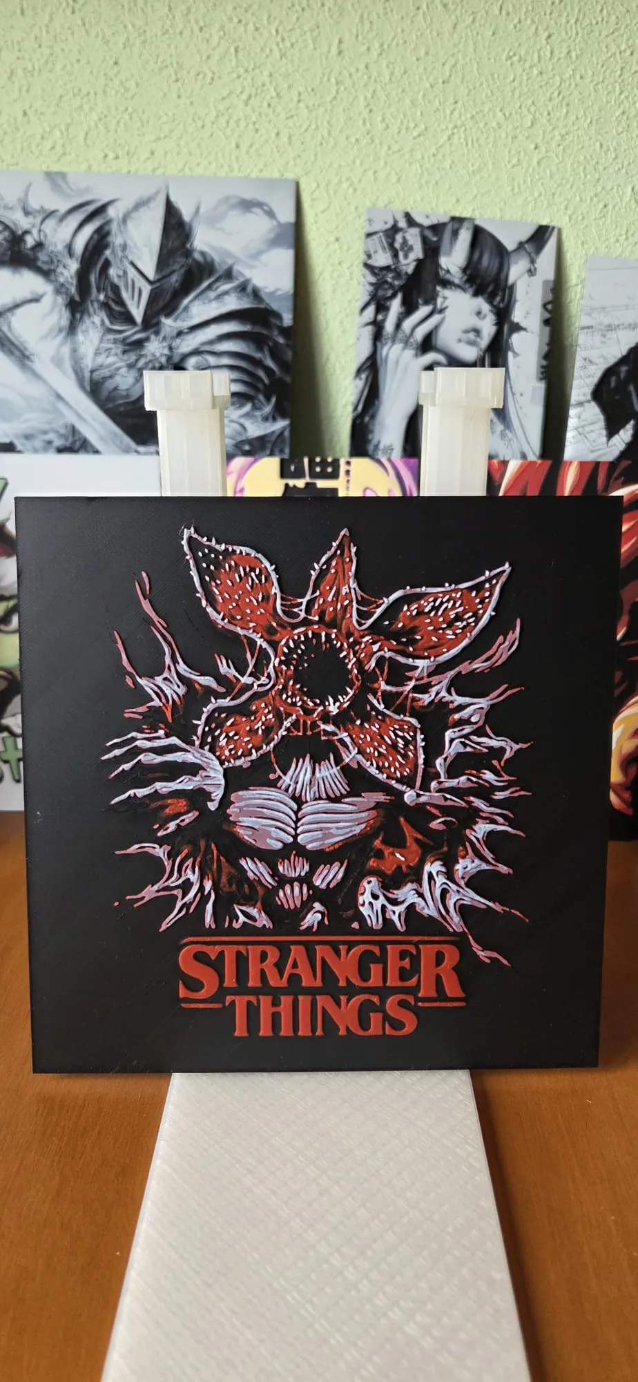 Stranger Things Demogorgon 3D Wall Art STL - Free 3D Print Model ...