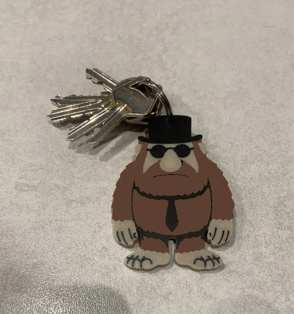 LLAVERO MATTEO, BRAINROT ITALIANO por GAF 3D MakerWorld: Descarga ...