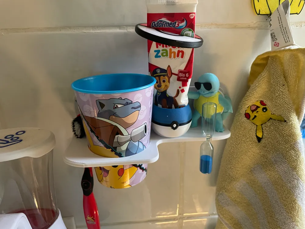 Pokemon Toothbrush Holder / Zahnbürstenhalter by Rudi&Jessie90 - MakerWorld