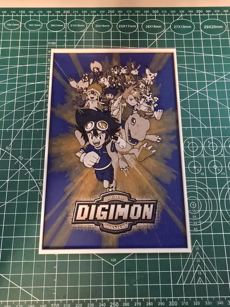 Digimon: Digital Monsters Poster – Hueforge Artwork by Lumpy3D - MakerWorld