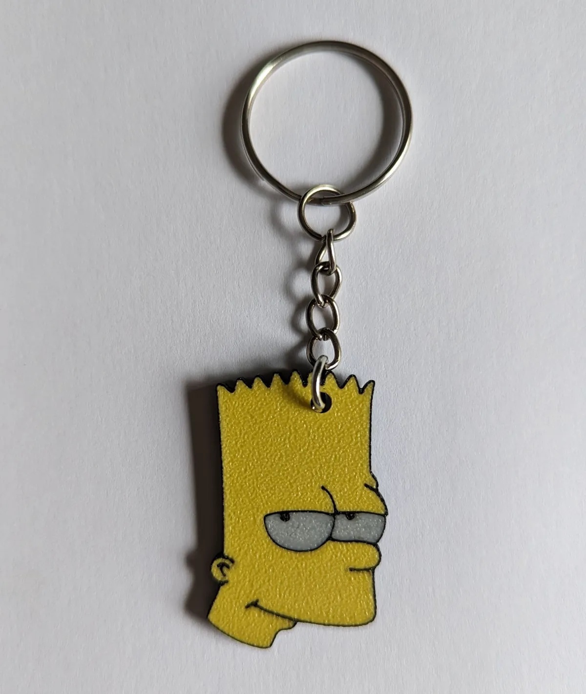 Bart Simpson Keychain - Free 3D Print Model - MakerWorld