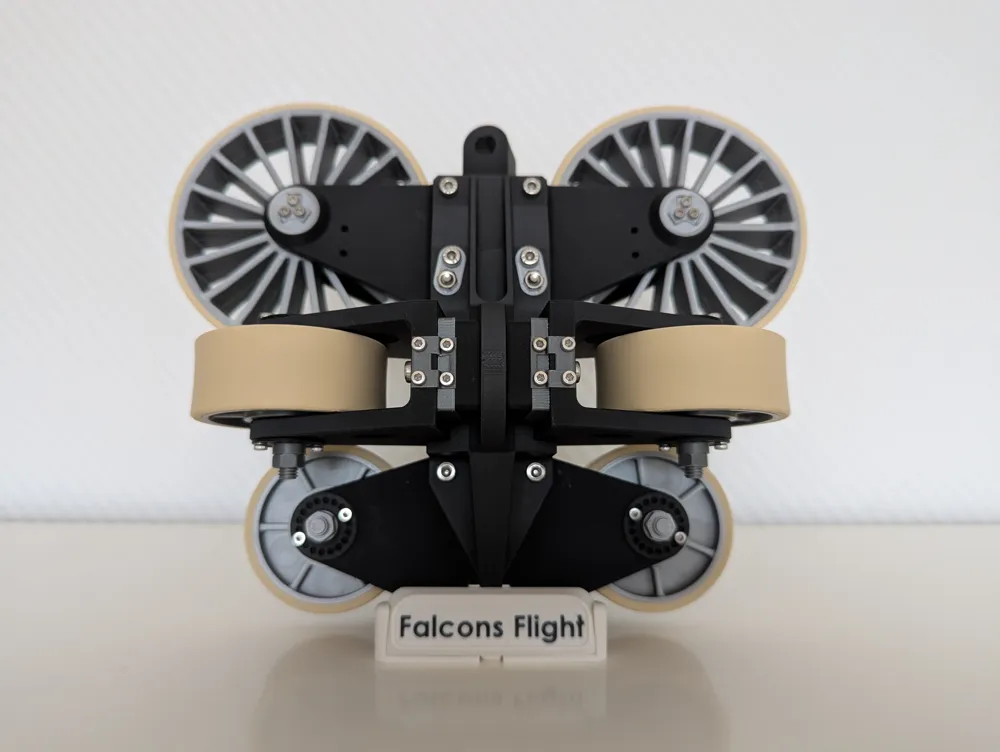 Simple Stand, Falcons Flight Roller Coaster Bogie - Free 3D Print Model ...