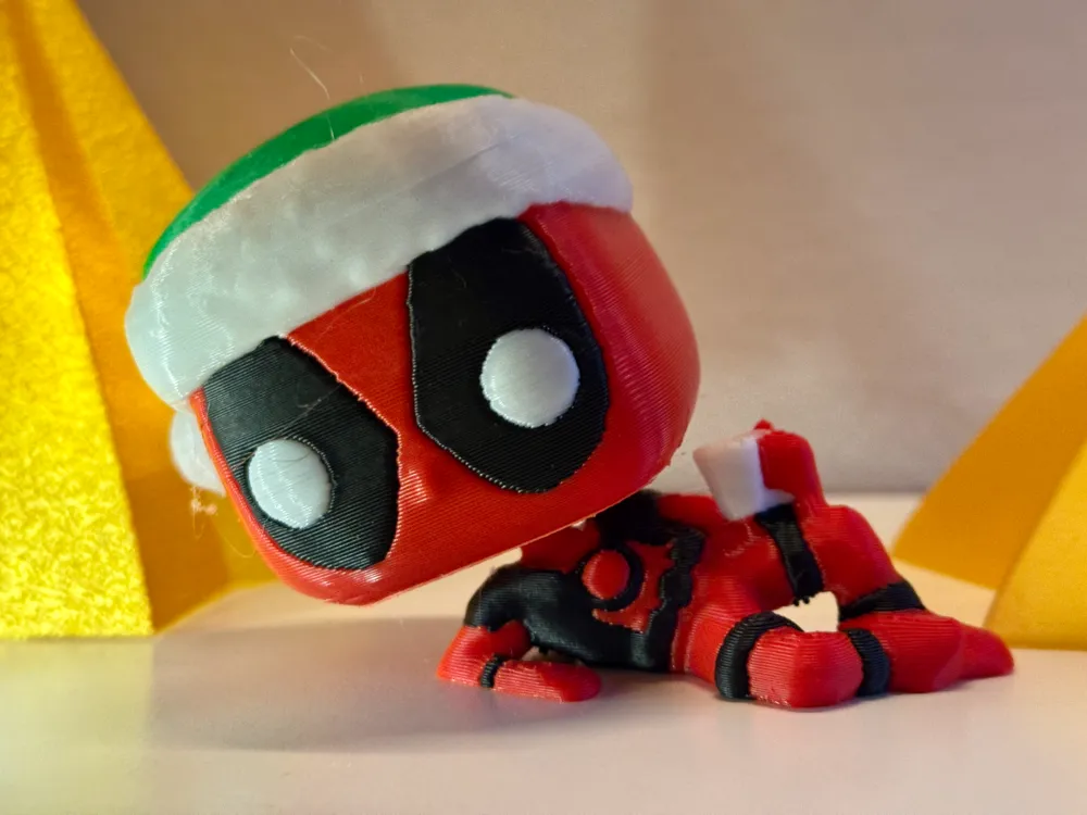 Marvel's Christmas Deadpool - Christmas Deadpool by cforms - MakerWorld