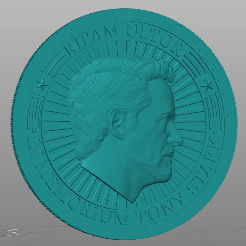 Iron Man Coin / Thanos Coin by PWmodder1027 - MakerWorld