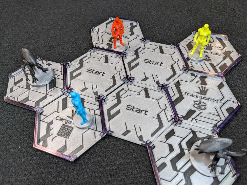 Orbital 6 - board game - Free 3D Print Model - MakerWorld