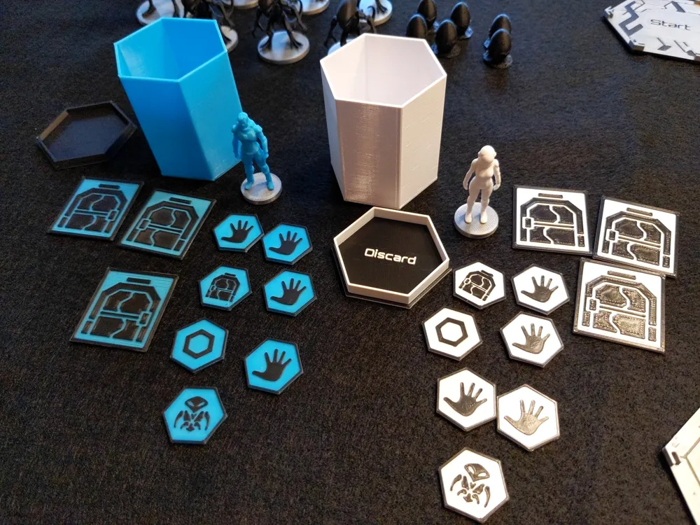 Orbital 6 - board game - Free 3D Print Model - MakerWorld