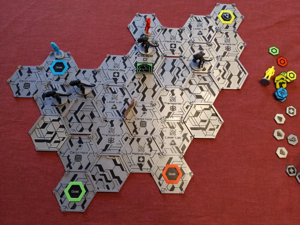 Orbital 6 - board game - Free 3D Print Model - MakerWorld