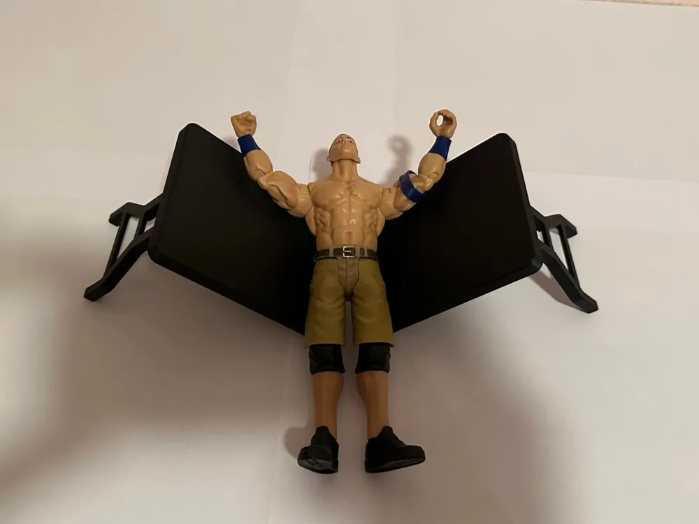 WWE Fragile Wrestling Table for Action Figures - Free 3D Print Model ...