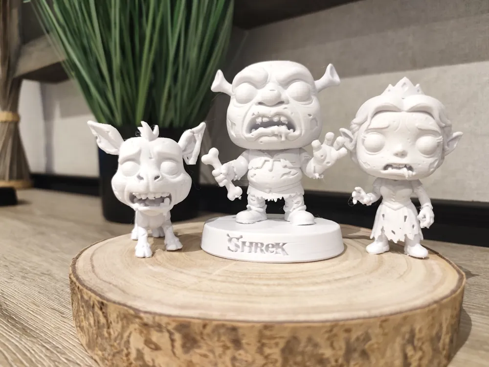 Shrek - Undead Series Chibis - Free 3D Print Model - MakerWorld