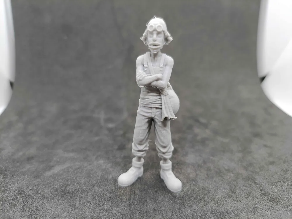 Usopp One Piece Anime Inspired Realistic Figure - Free 3D Print Model ...