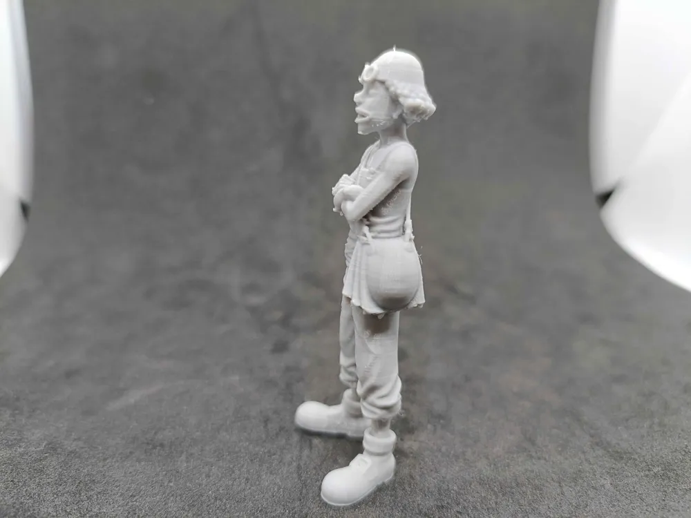 Usopp One Piece Anime Inspired Realistic Figure - Free 3D Print Model ...