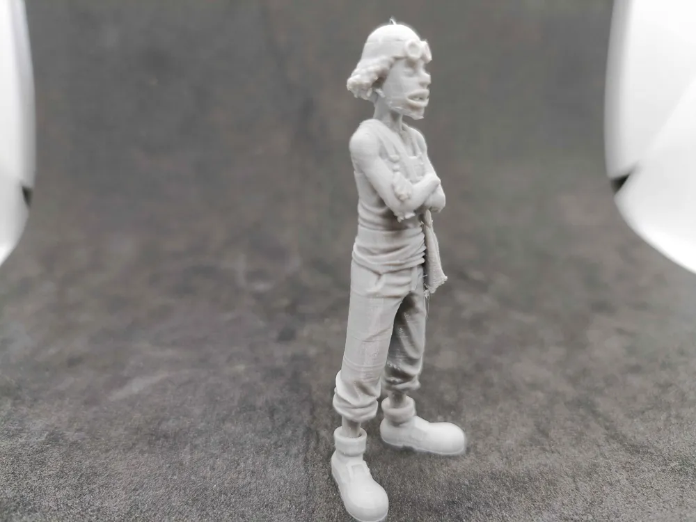Usopp One Piece Anime Inspired Realistic Figure - Free 3D Print Model ...