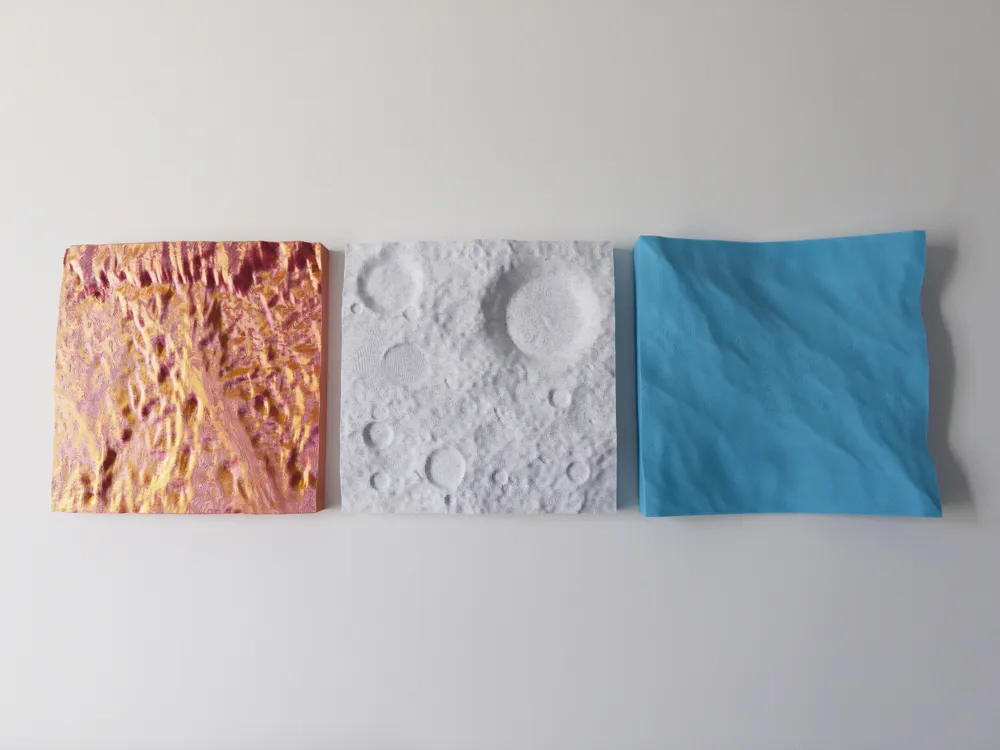 Mars / Planet surface collection part 3 - Free 3D Print Model - MakerWorld
