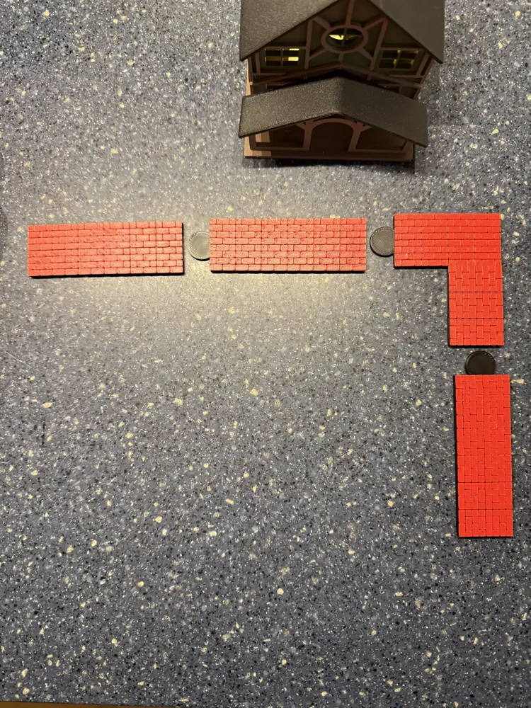 Christmas Village Cobblestone and Brick Roads - Free 3D Print Model ...