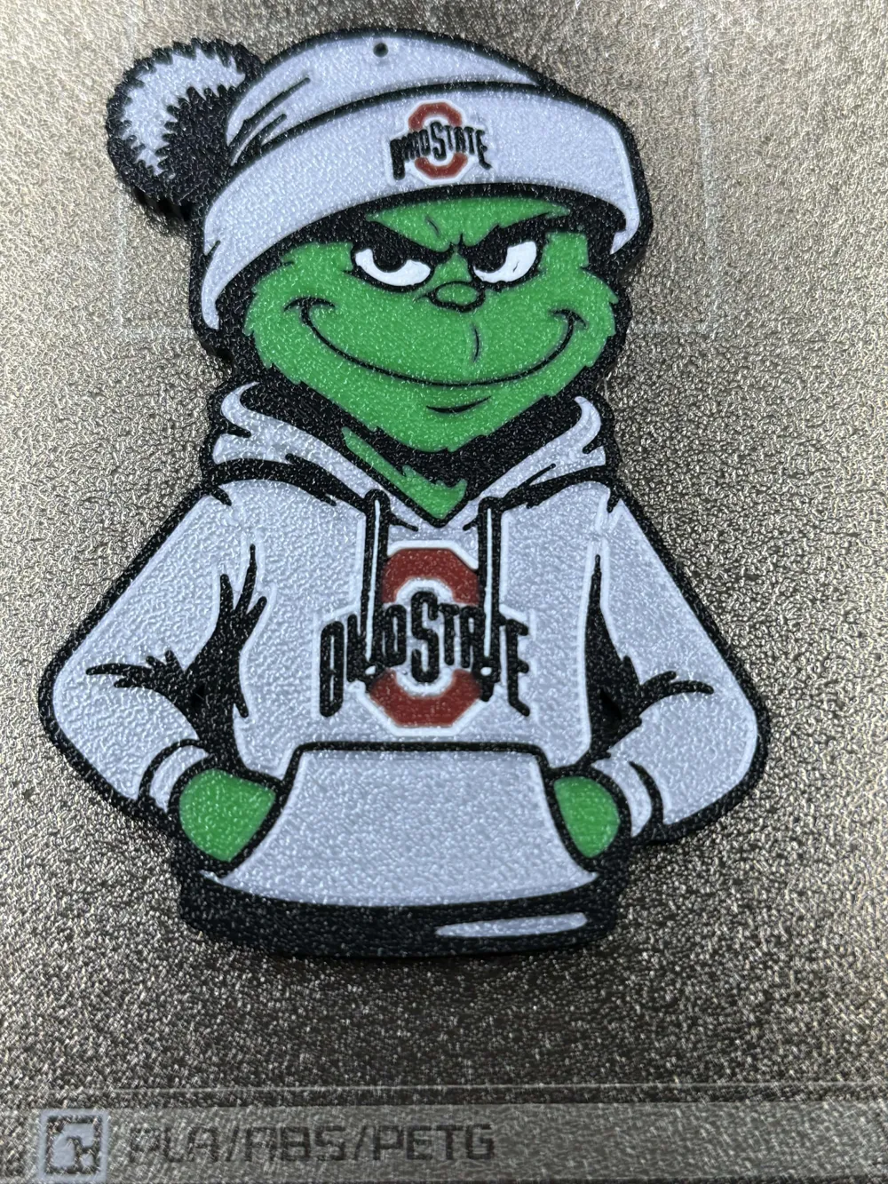 Grinch Ornament - Ohio State - Free 3D Print Model - MakerWorld