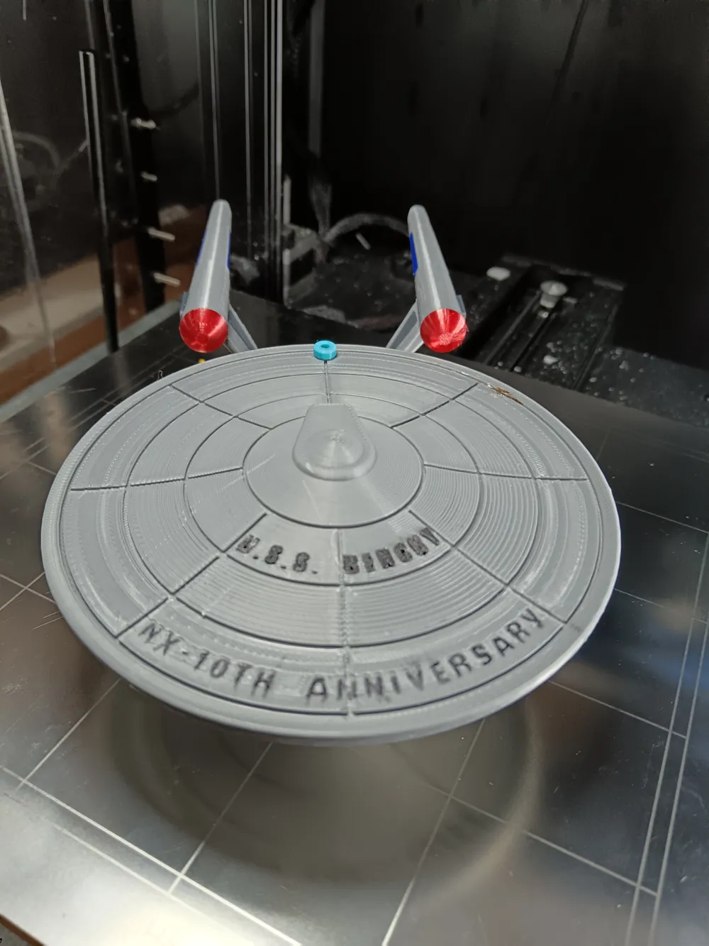 USS BENCHY NX-10TH ANNIVERSARY by Cios85 MakerWorld: Download Free 3D Models