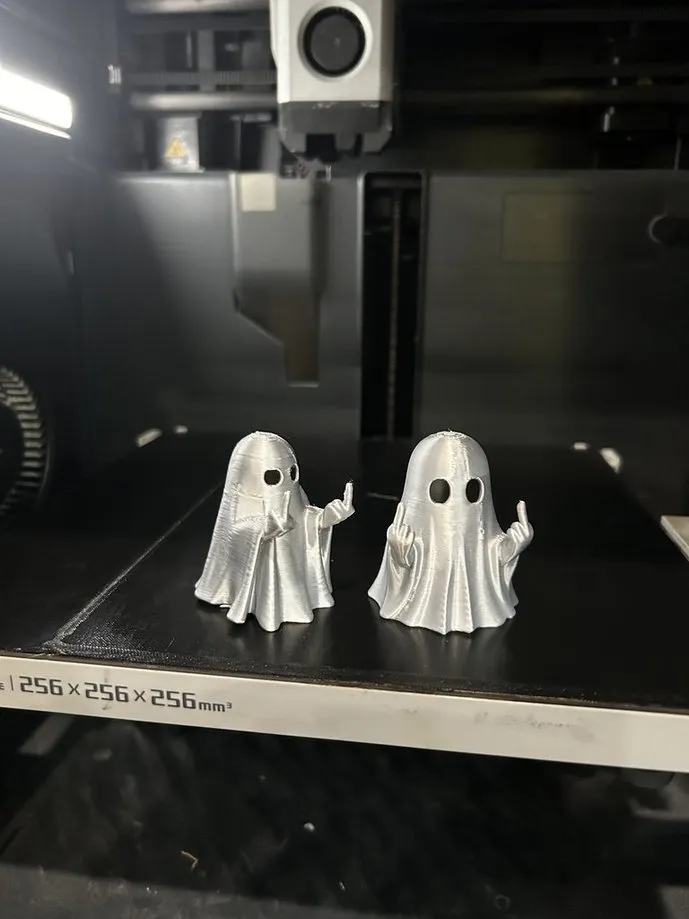 Middle Finger Ghost - FU Flip the Bird - Angry by Timberlake Creations ...