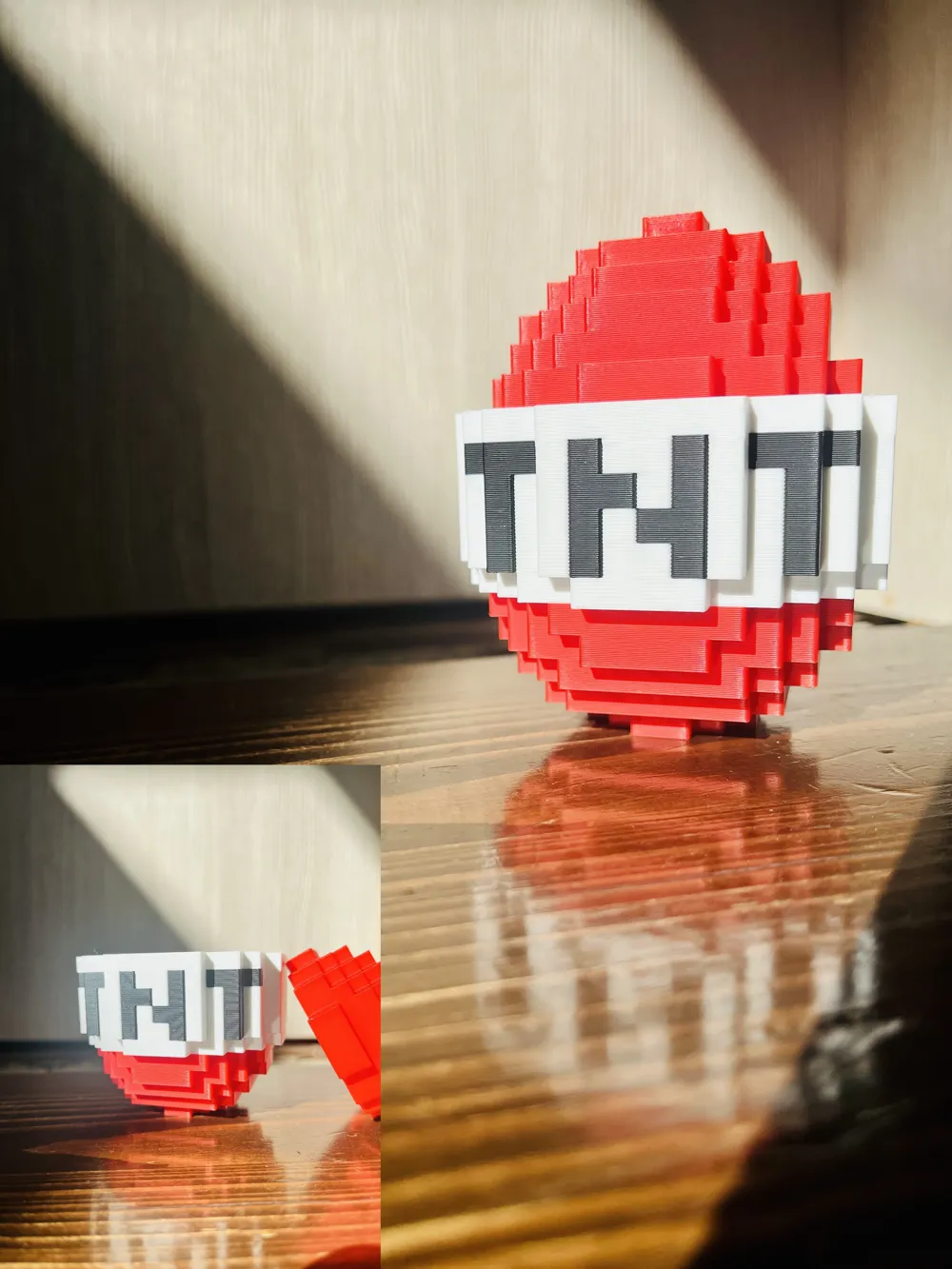 TNT Minecraft Egg / BOX by RG 3DPrint MakerWorld: Download Free 3D Models