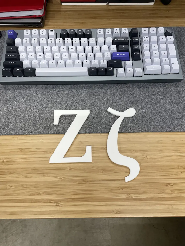 Greek Letters Zeta - Free 3D Print Model - MakerWorld