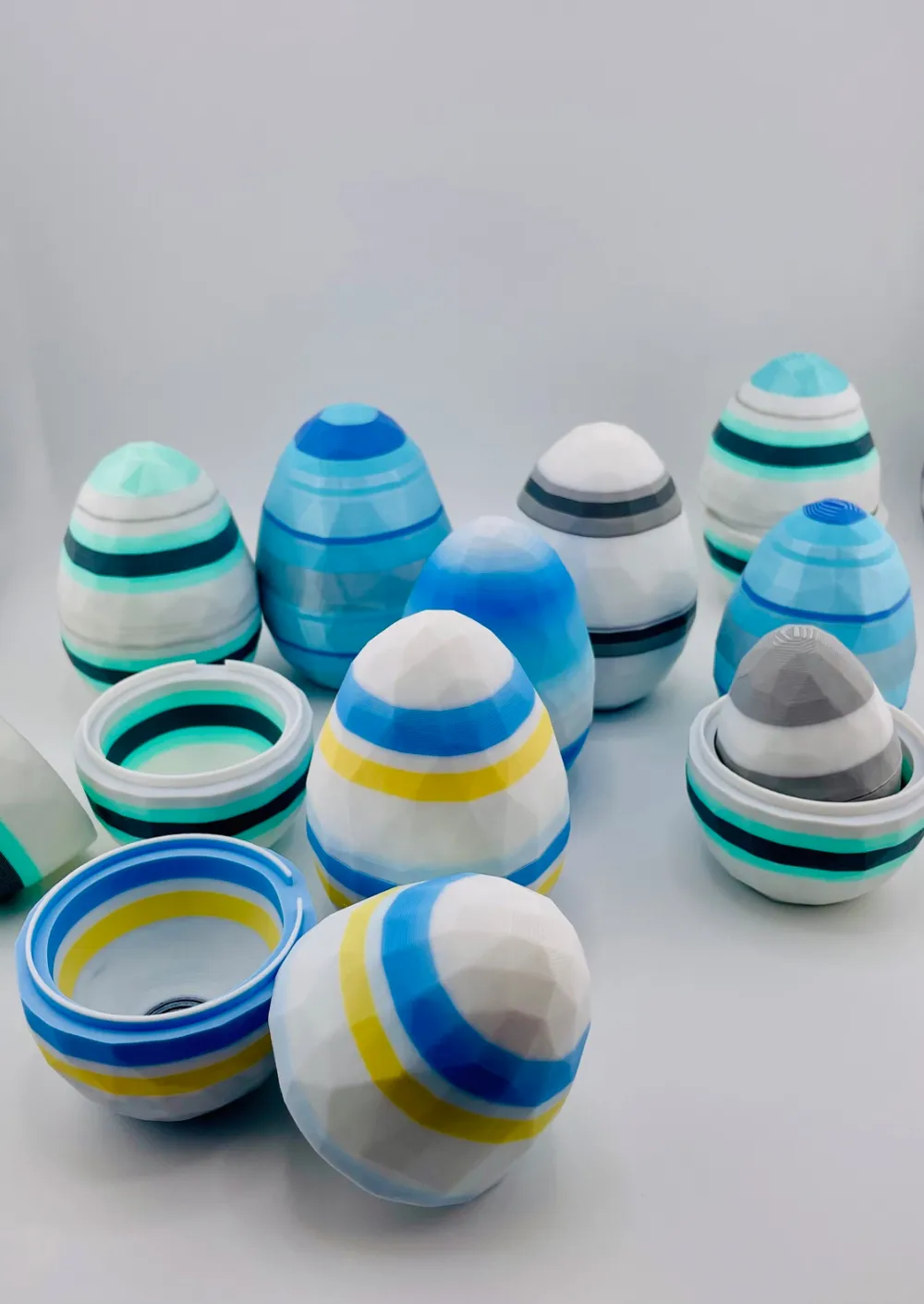 Low Poly Easter Egg for Flush Object - Free 3D Print Model - MakerWorld