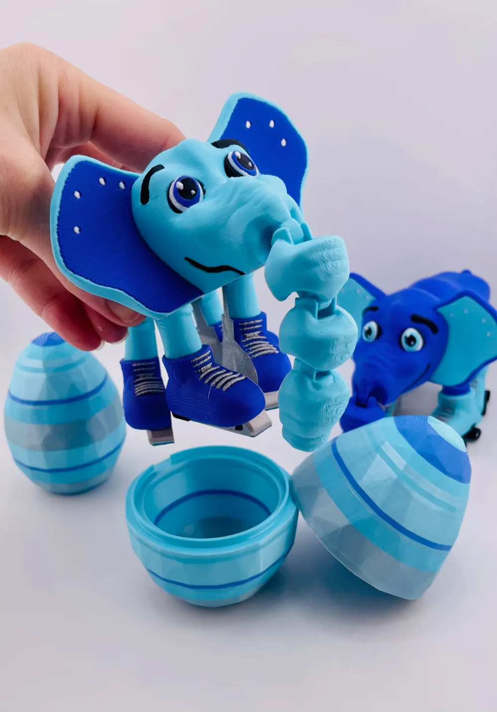 Low Poly Easter Egg for Flush Object - Free 3D Print Model - MakerWorld